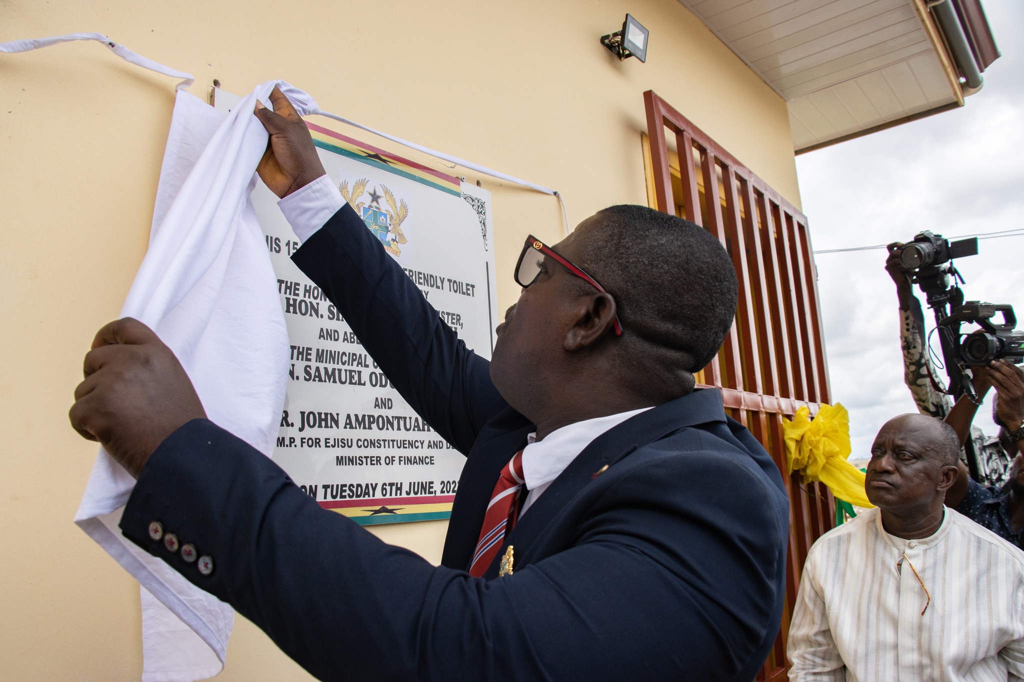 The 15-seater toilet facility was commissioned by the Ashanti Regional ...